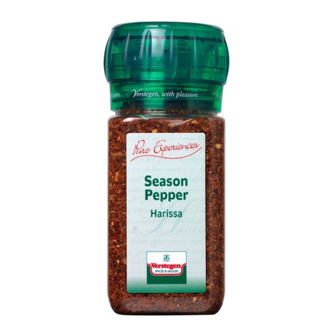Season pepper harissa